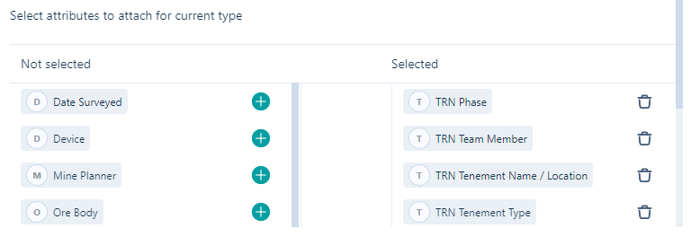 Managing Object Types Micromine Nexus