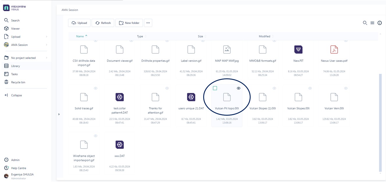 What's new in Nexus v1.5.0 – Micromine Nexus